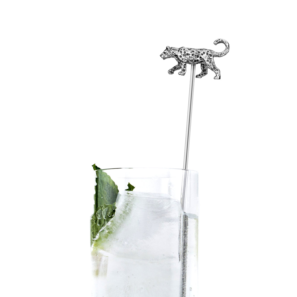 Luxury Animal Stainless-Steel Swizzle Stick, Set of 6 | Homestia